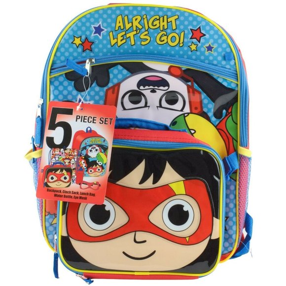 Accessory Innovations | Accessories | Ryans World 5piece Backpack Lunch ...